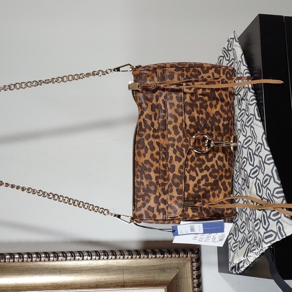 Rebecca Minkoff | Bags | Rebecca Minkoff Animal Print Leather ...